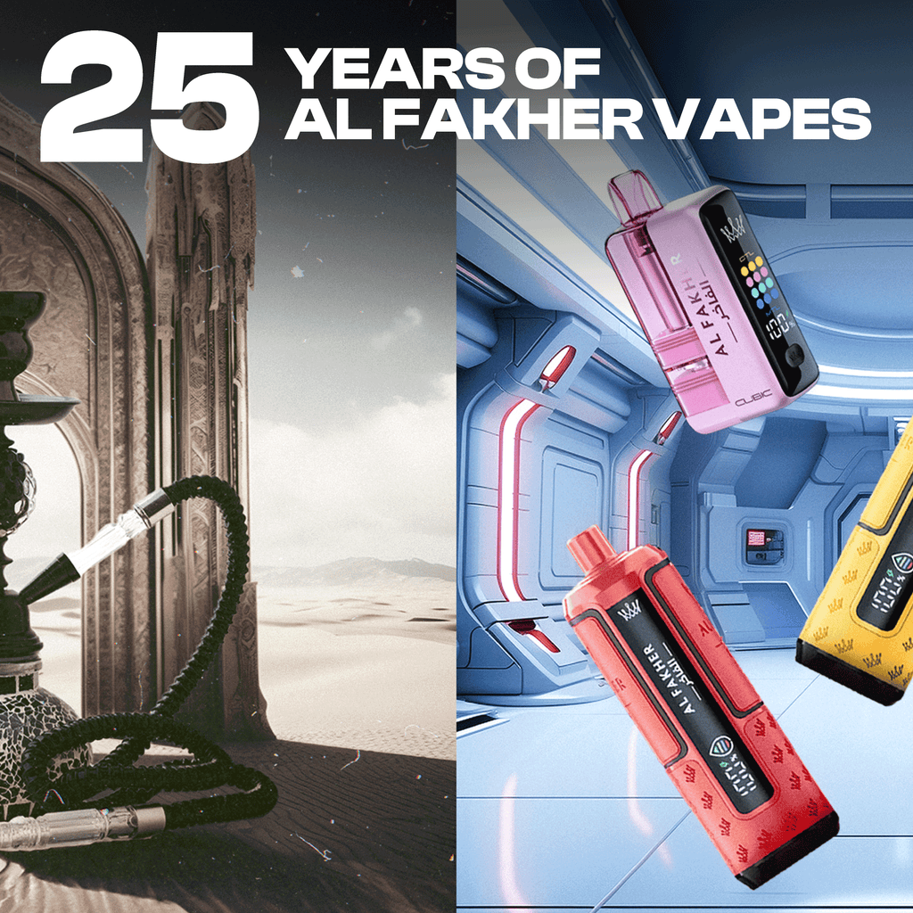 Al Fakher Vapes: 25 Years & Crown Bar Flavours 2025