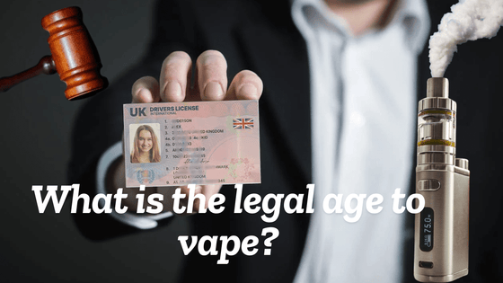 What is the legal age to vape? Can I vape at 16