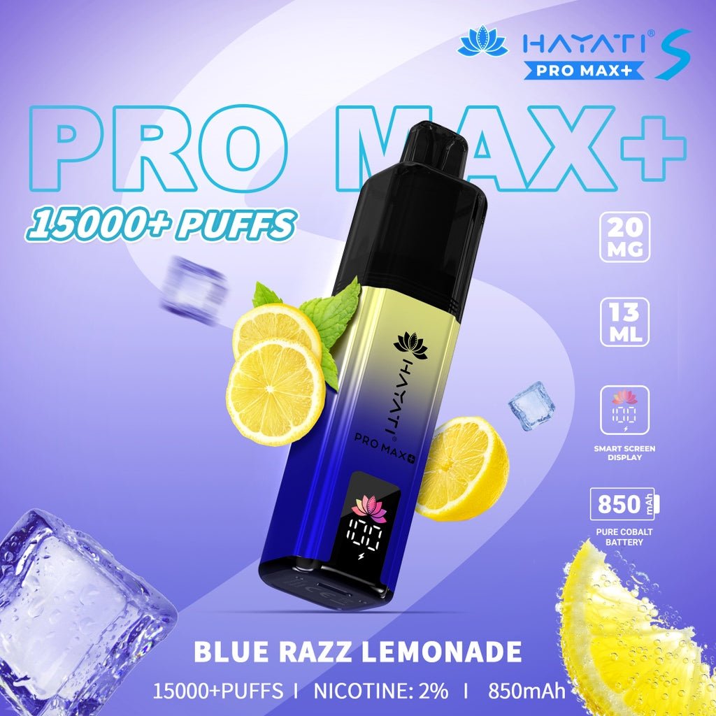 Hayati Pro Max Plus S 15K | 10 for £70 & 5 for £40