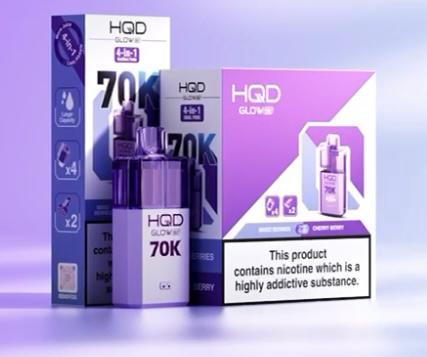 HQD Glow Air 70K Prefilled Pod Vape Kit