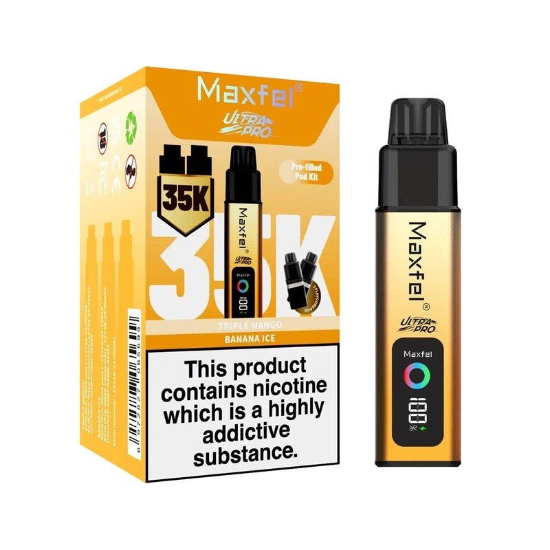 Maxfel Ultra Pro 35K Prefilled Pod Kit | Dual Flavours
