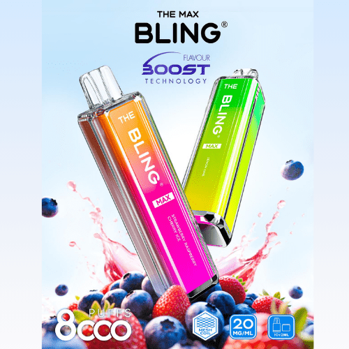 The Crystal Bling Max 8000 Preffilled Pod Kit | Powervapeshop